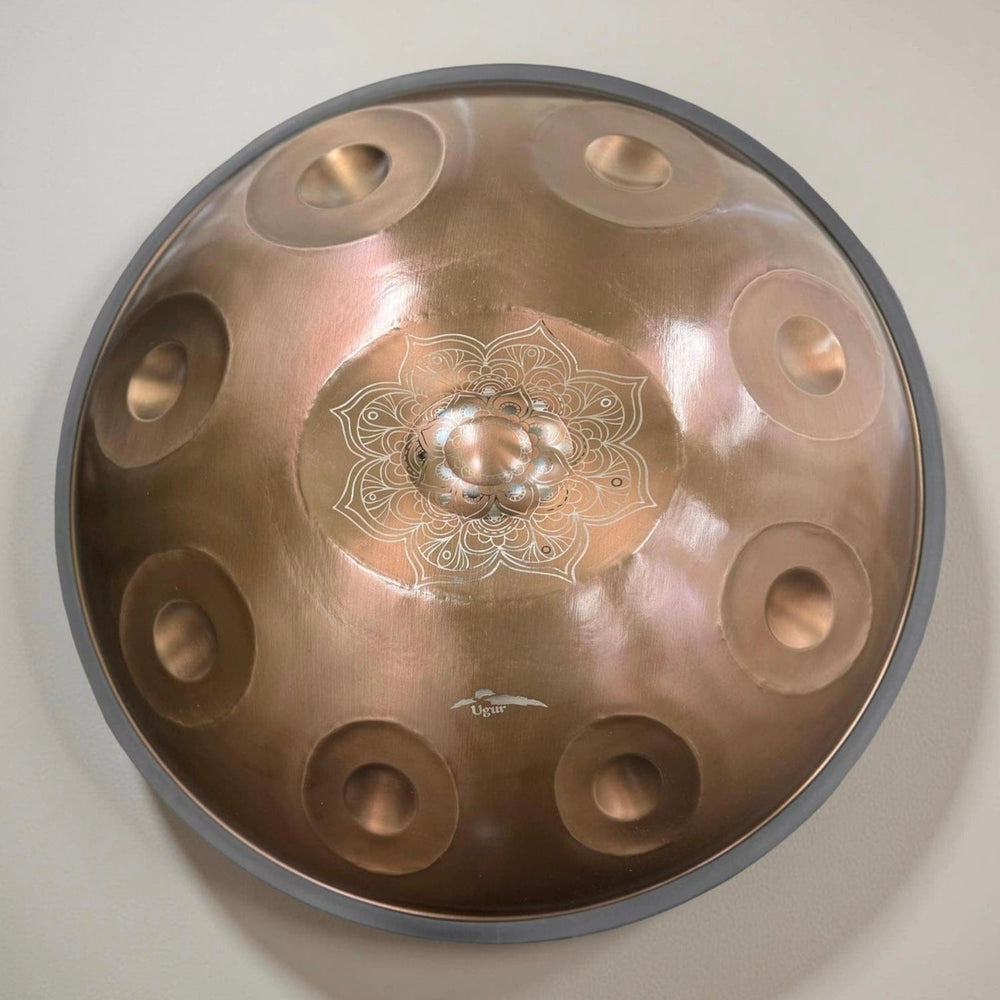 Ugur Handpan 9 Note D Celtic 432 Hz Bronze
